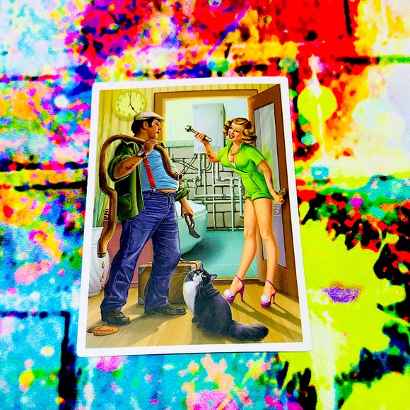 Wall Decor | Ms Fix It Pinup Mini Poster Sticker | Poshmark